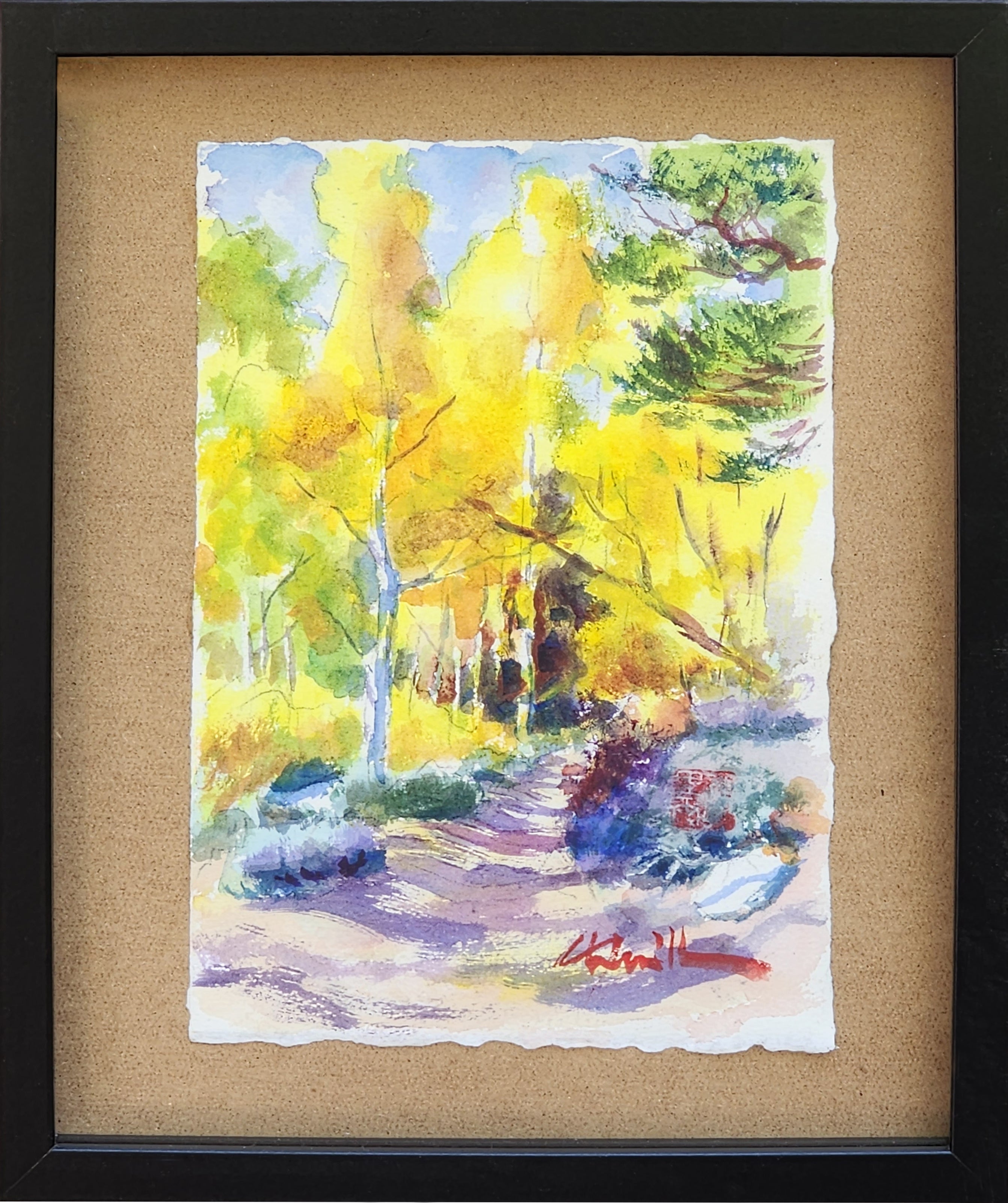 Yellow Pathway – Sector Seven Contemporary Art Gallery